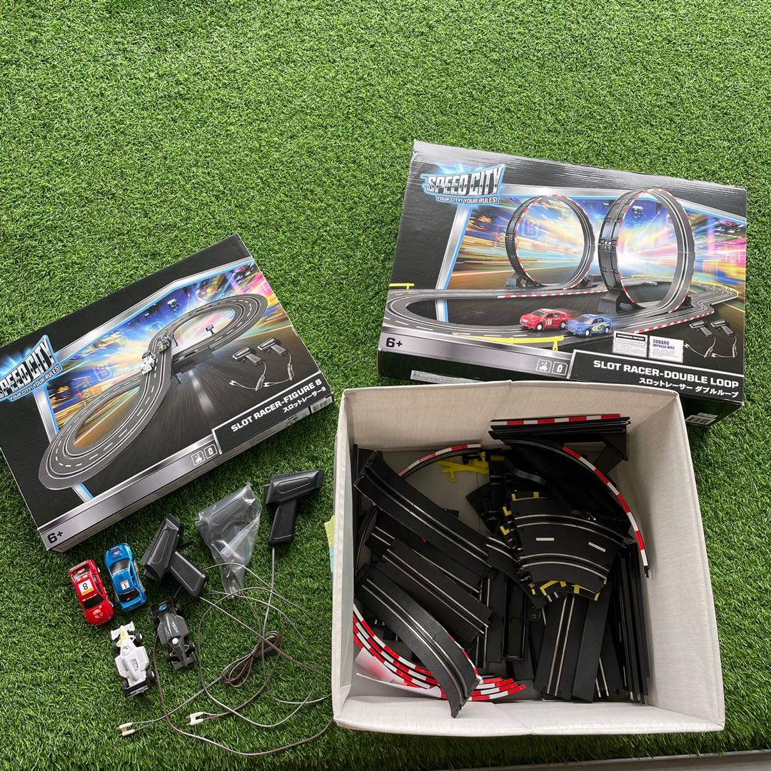 Two Large Speed City Racing Track Sets, Hobbies & Toys, Toys & Games on ...