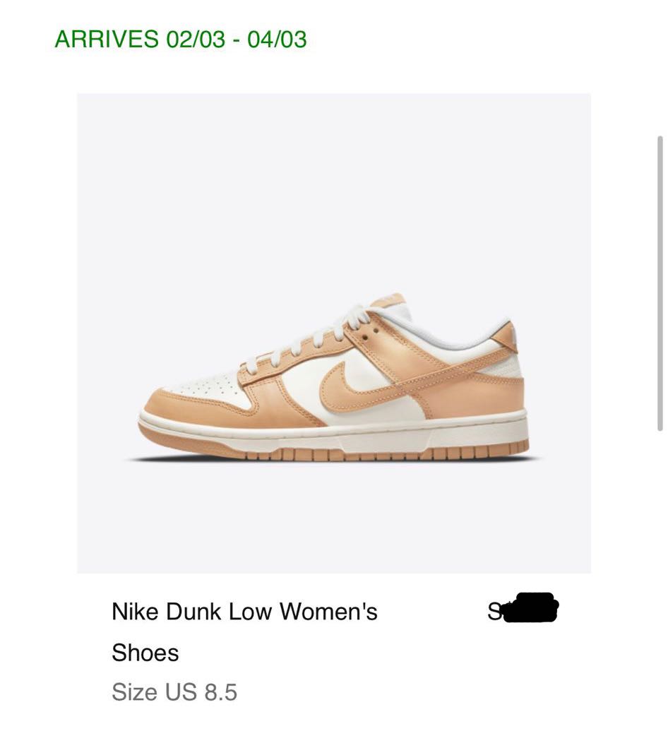 [Reserved] Dunk Low Harvest Moon, Women's Fashion, Footwear, Sneakers ...