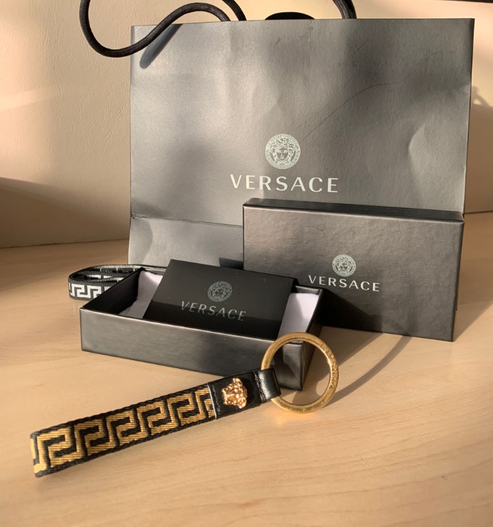 Versace KEY CHAIN, Men's Fashion, Watches & Accessories, Wallets & Card ...