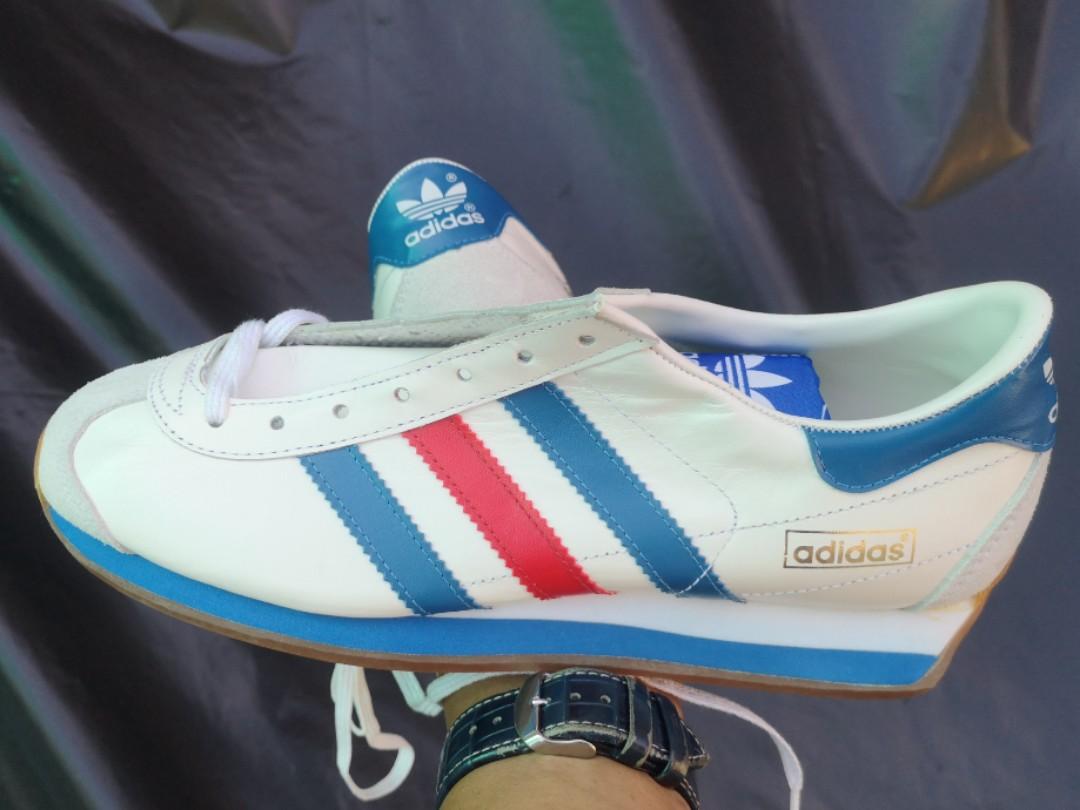 Vintage Adidas Country Tricolor Kangaroo Leather, Men's Fashion ...