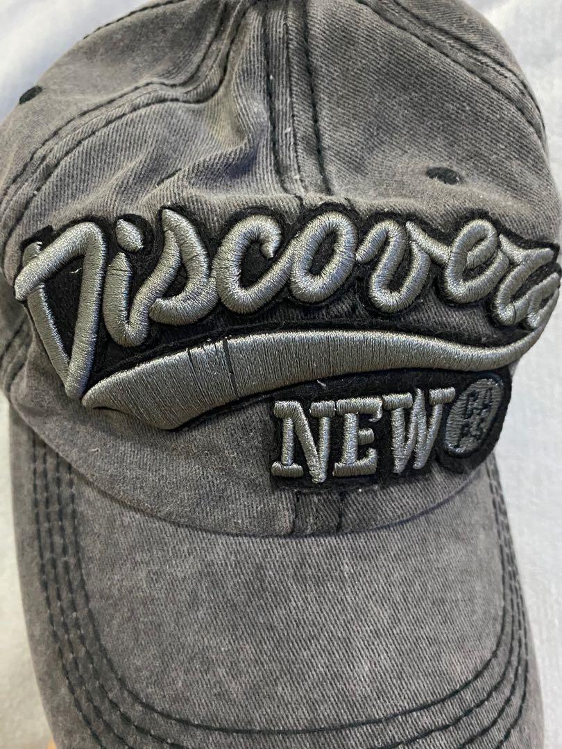 grey Vintage discovery cap, Men's Fashion, Watches & Accessories, Caps ...