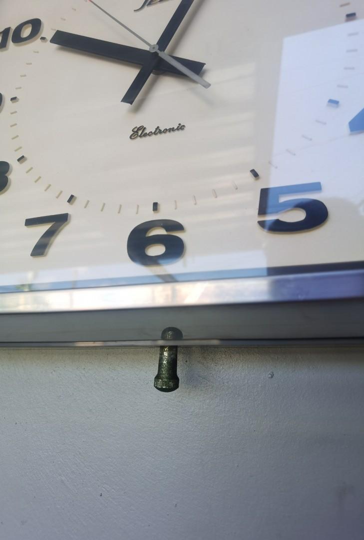 Vintage JECO wall clock, Furniture & Home Living, Home Decor, Clocks on ...