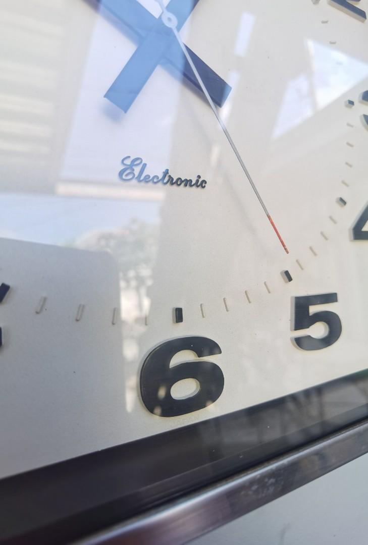 Vintage JECO wall clock, Furniture & Home Living, Home Decor, Clocks on ...