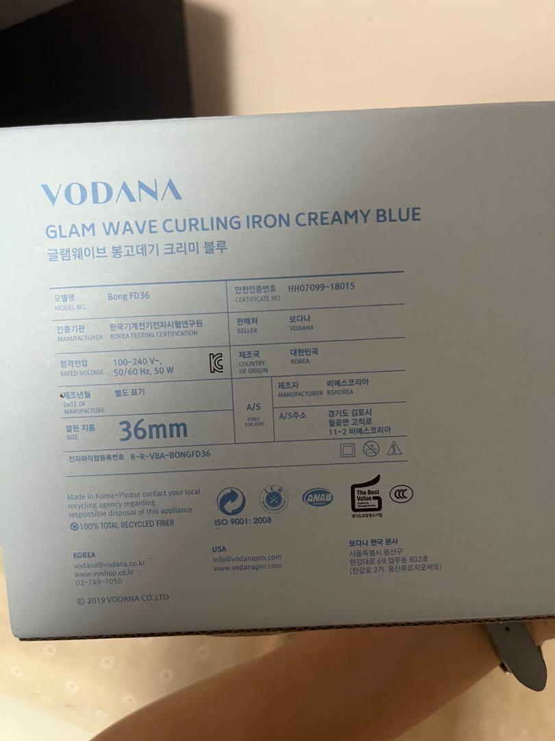 Vodana Hair Curler in Creamy Blue, Beauty & Personal Care, Hair on ...
