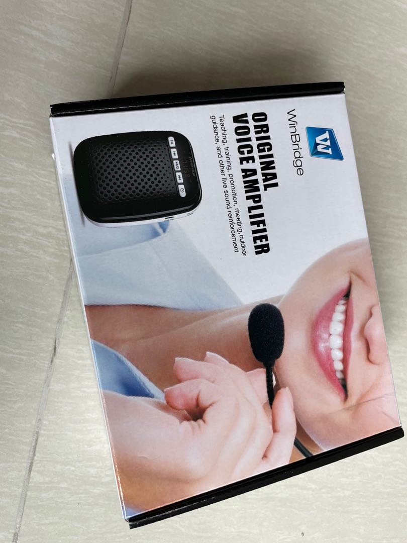 Winbridge Portable Voice Amplifier Microphone, Audio, Microphones on ...