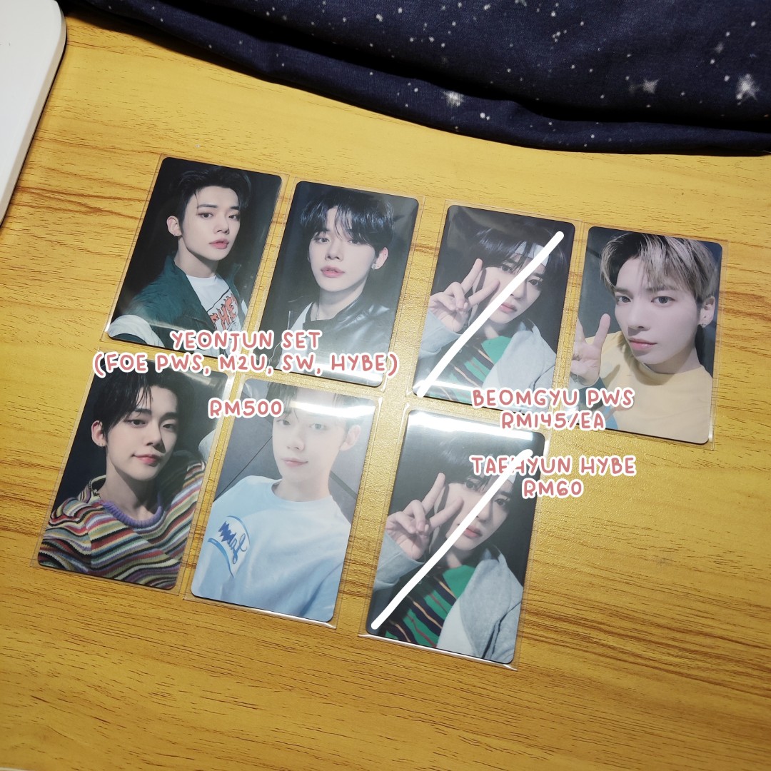 WTS : TXT FIGHT OR ESCAPE LUCKY DRAW PC POWERSTATION M2U SOUNDWAVE HYBE ...
