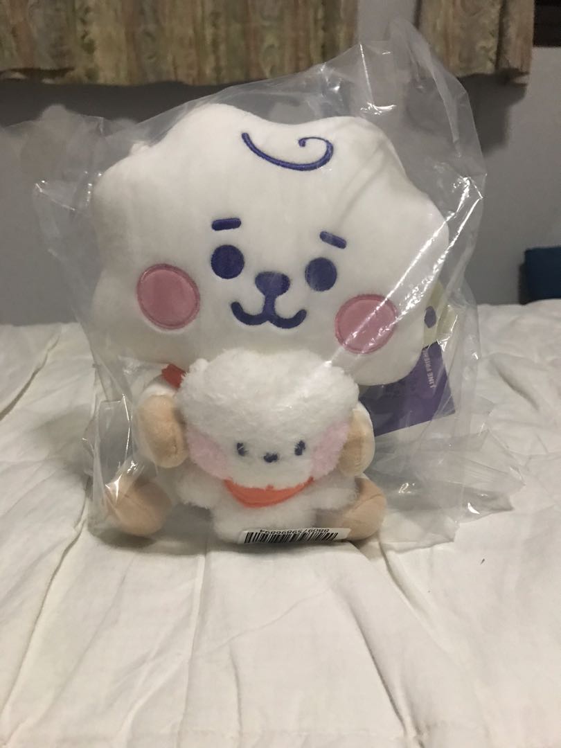 WTS BT21 RJ Japan Korea minini Sitting plush, Hobbies & Toys ...