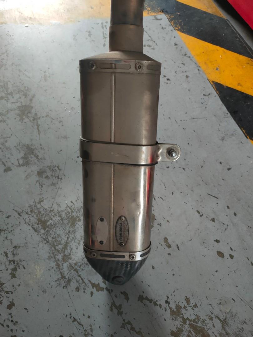 X1r spark yoshi pipe with certificate, Motorcycles, Motorcycle ...