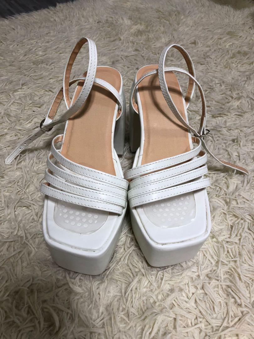 Y2K Bratz Platform Chunky Heel Sandals, Women's Fashion, Footwear ...