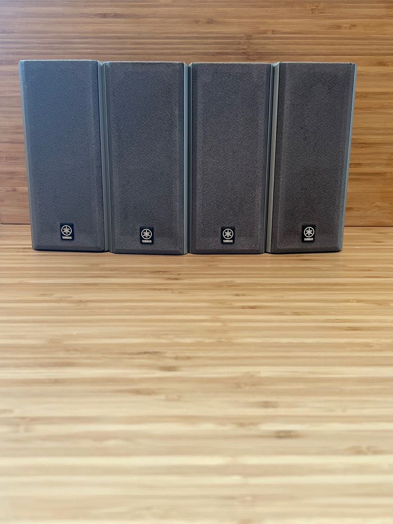 YAMAHA Surround Speakers NX-230P, 音響器材, Soundbar、揚聲器、藍牙喇叭、耳擴 - Carousell