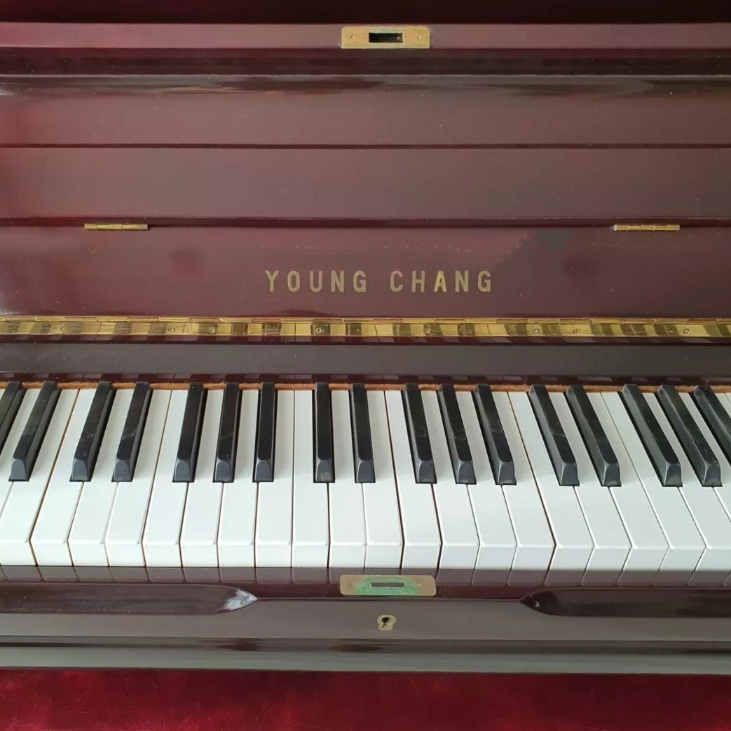 Young Chang - Upright Piano, Hobbies & Toys, Music & Media, Musical ...