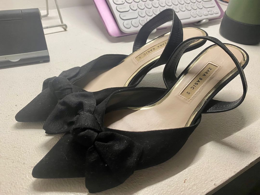 Zara Basic Heels, Women's Fashion, Footwear, Heels on Carousell