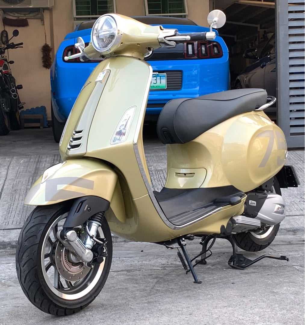 2021 Vespa Primavera 75th Anniversary Edition, Motorbikes, Motorbikes ...