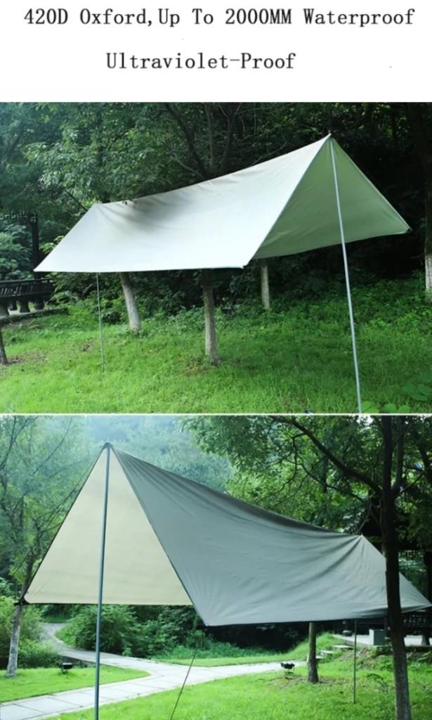 8-12 Persons 3x4m Awning Waterproof Tarp Tent bluefield, Sports ...