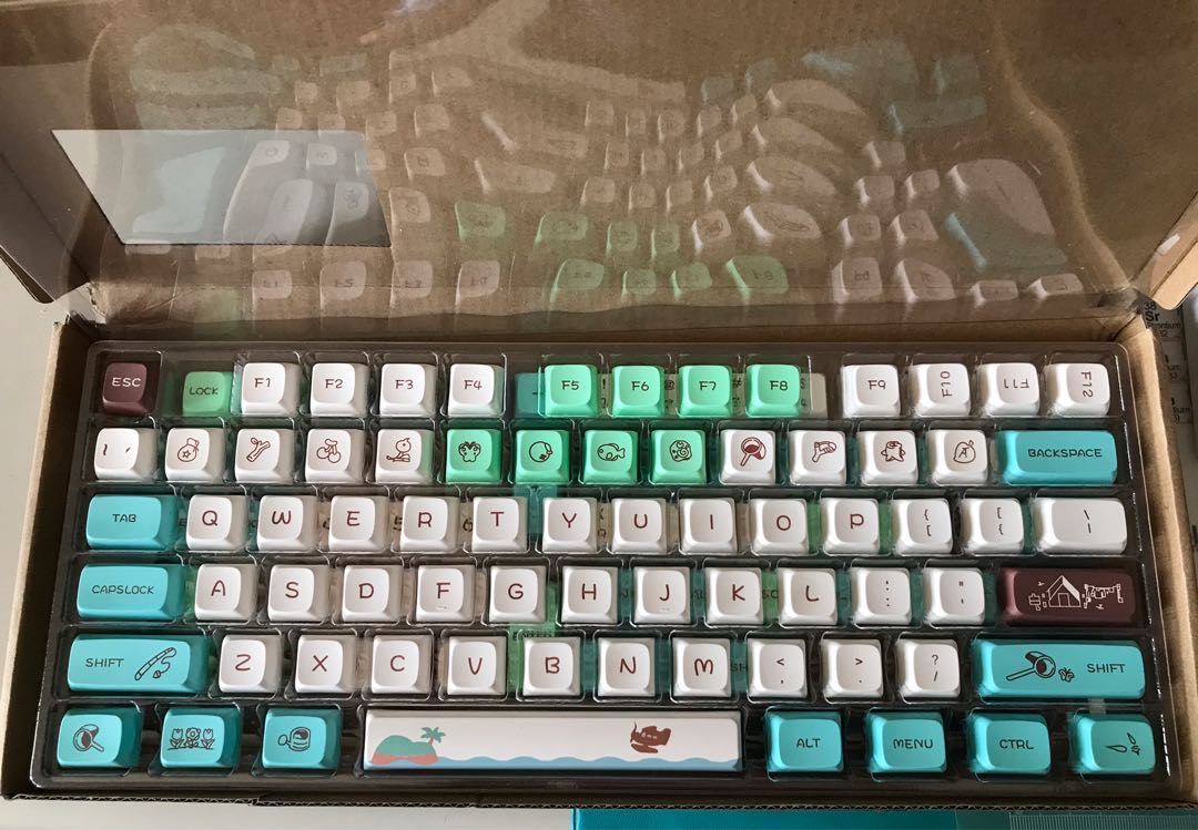 Animal Crossing Keycaps [XDA Profile / 135 key set / PBT Dye ...