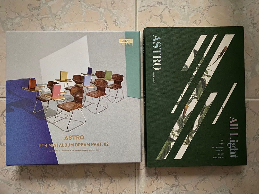 Astro all night and dream part 2 album, Hobbies & Toys, Music & Media ...