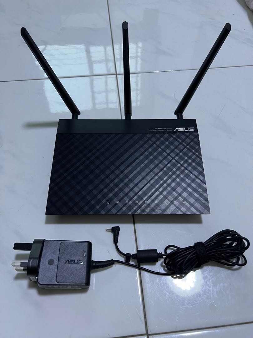 Asus RT-N66U Dark knight router, Computers & Tech, Parts & Accessories ...