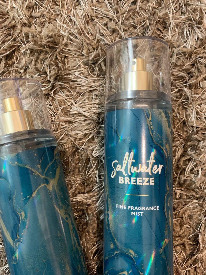 Bath & Body Works Saltwater Breeze Fine Fragrance Mist / Cologne / Body ...