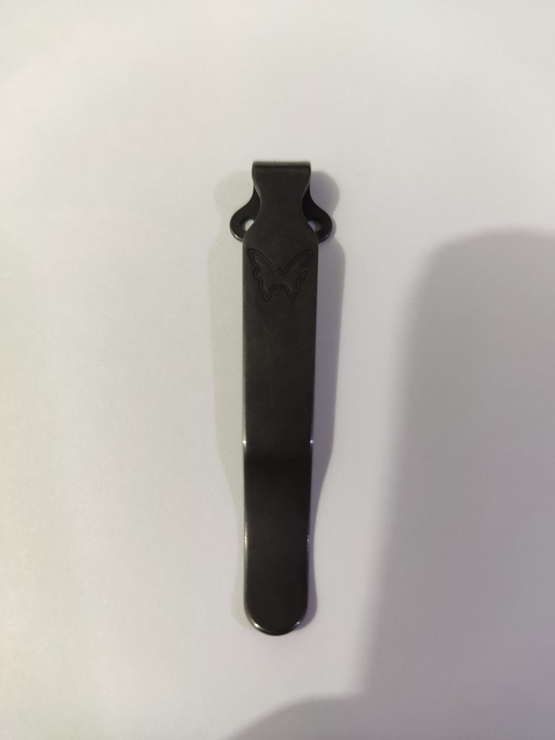 Benchmade deep carry pocket clip black stainless steel, Sports ...