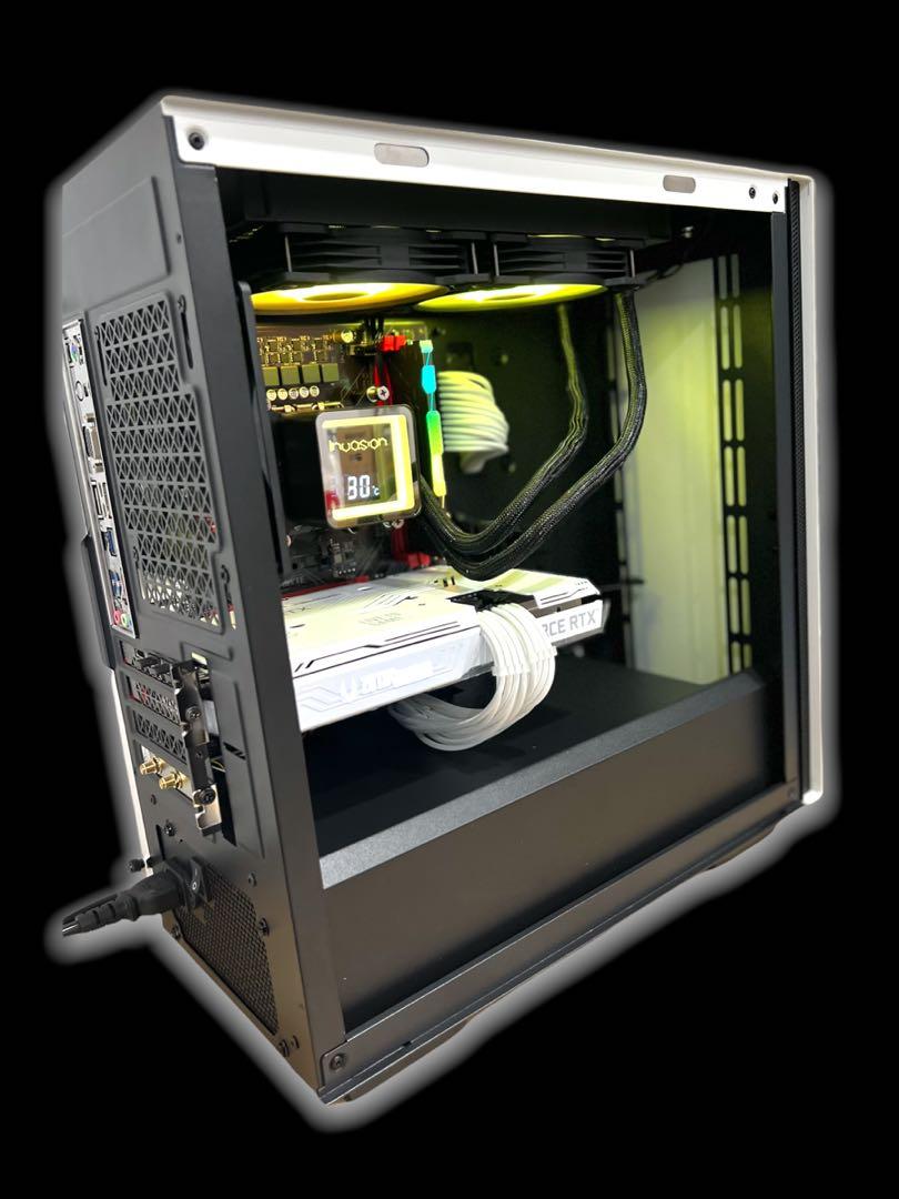 BLACK & WHITE THEME CORE I5 12TH GEN GAMING PC, Computers & Tech ...