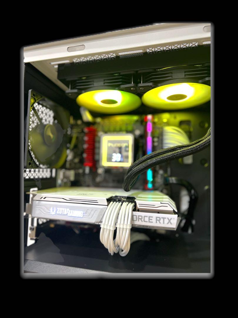 BLACK & WHITE THEME CORE I5 12TH GEN GAMING PC, Computers & Tech ...