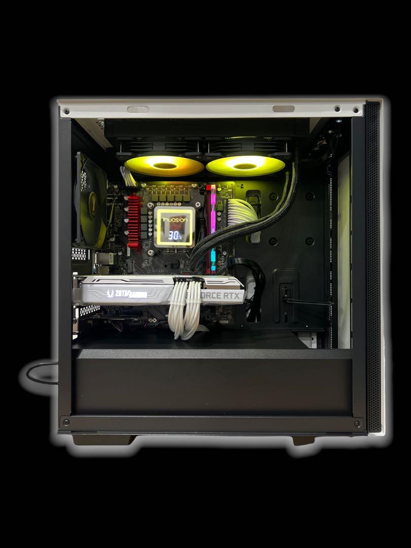 BLACK & WHITE THEME CORE I5 12TH GEN GAMING PC, Computers & Tech ...