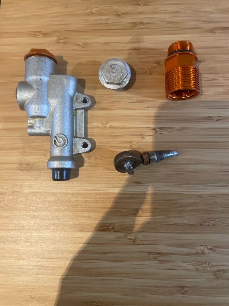 Brembo EXC Rear Brake Pump with Extension Cooler, Motorcycles ...