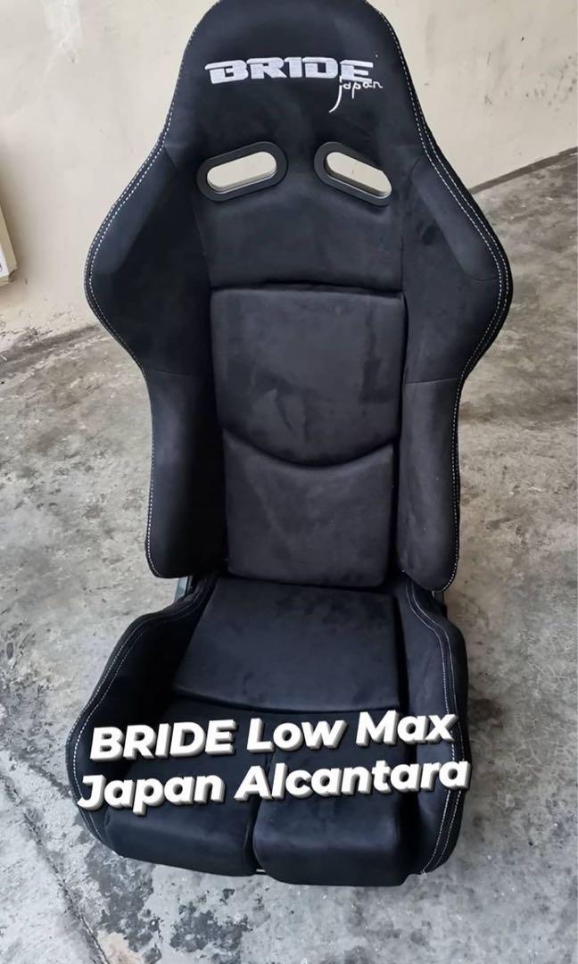 BRIDE Low Max Japan Alcantara & TAKATA 4 Point Harnesses Seatbelt, Auto ...