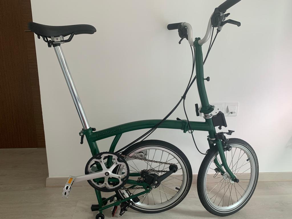 Brompton M6 Racing Green , Sports Equipment, Bicycles & Parts, Bicycles on Carousell