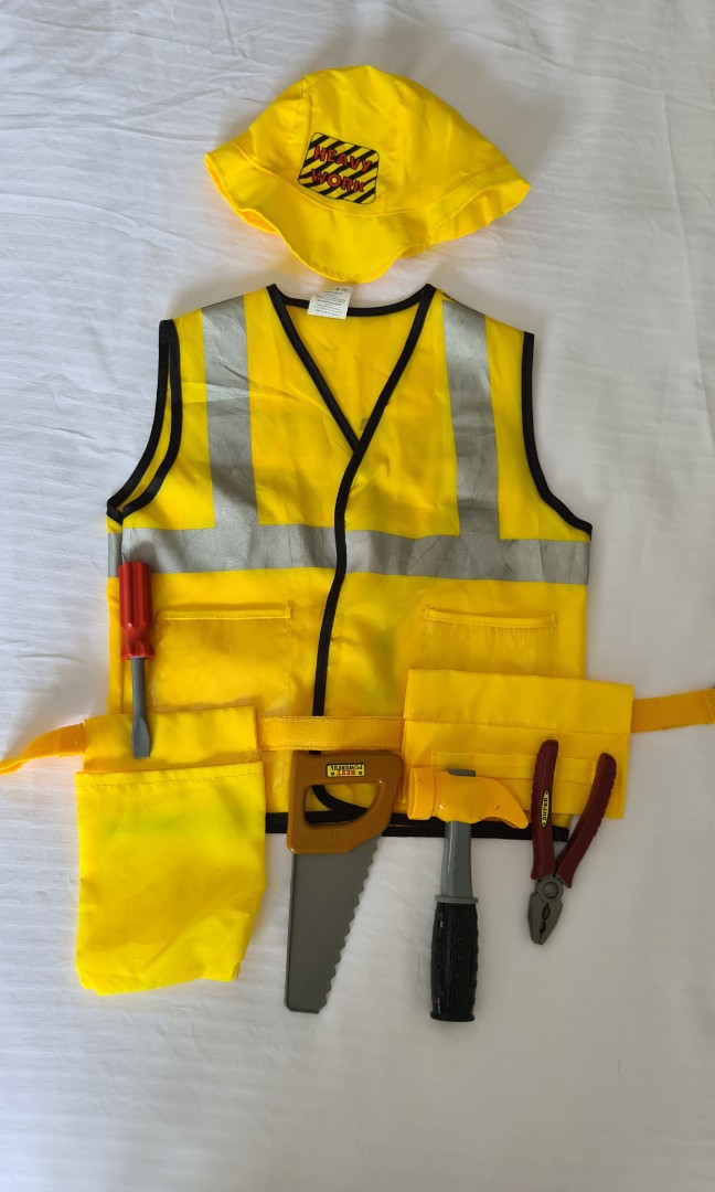 Builder outfit, Babies & Kids, Babies & Kids Fashion on Carousell