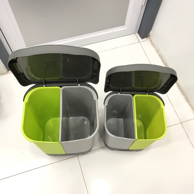 Century Twin Pedal Dustbin / Step Dustbin / Tong Sampah Pijak / Garbage ...