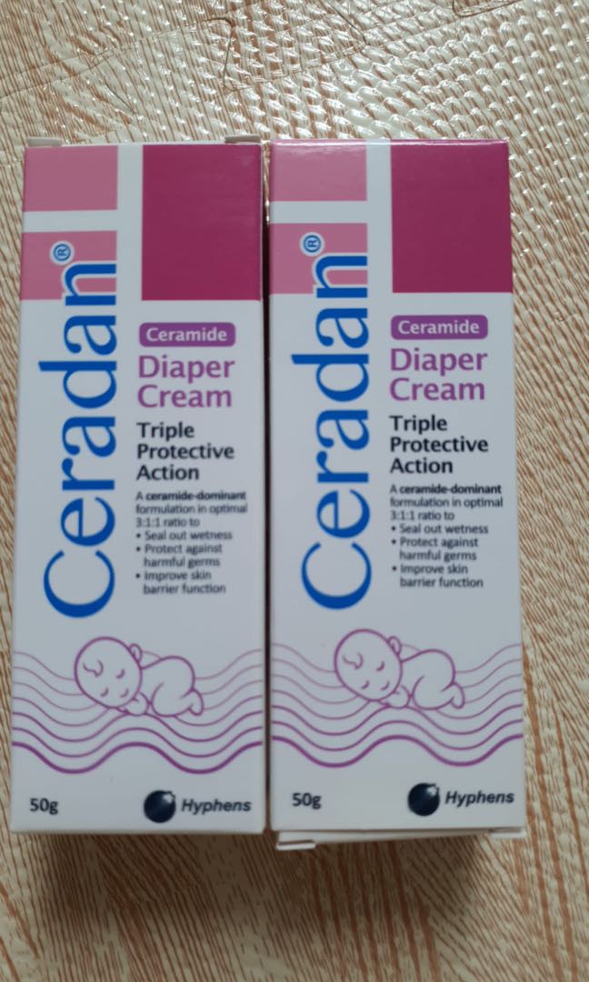 Ceradan Baby Diaper Cream, Babies & Kids, Bathing & Changing, Other ...