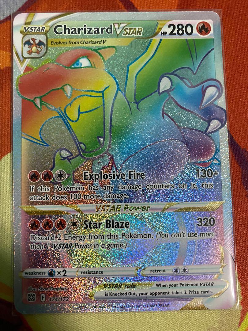 Charizard v star, Hobbies & Toys, Toys & Games on Carousell
