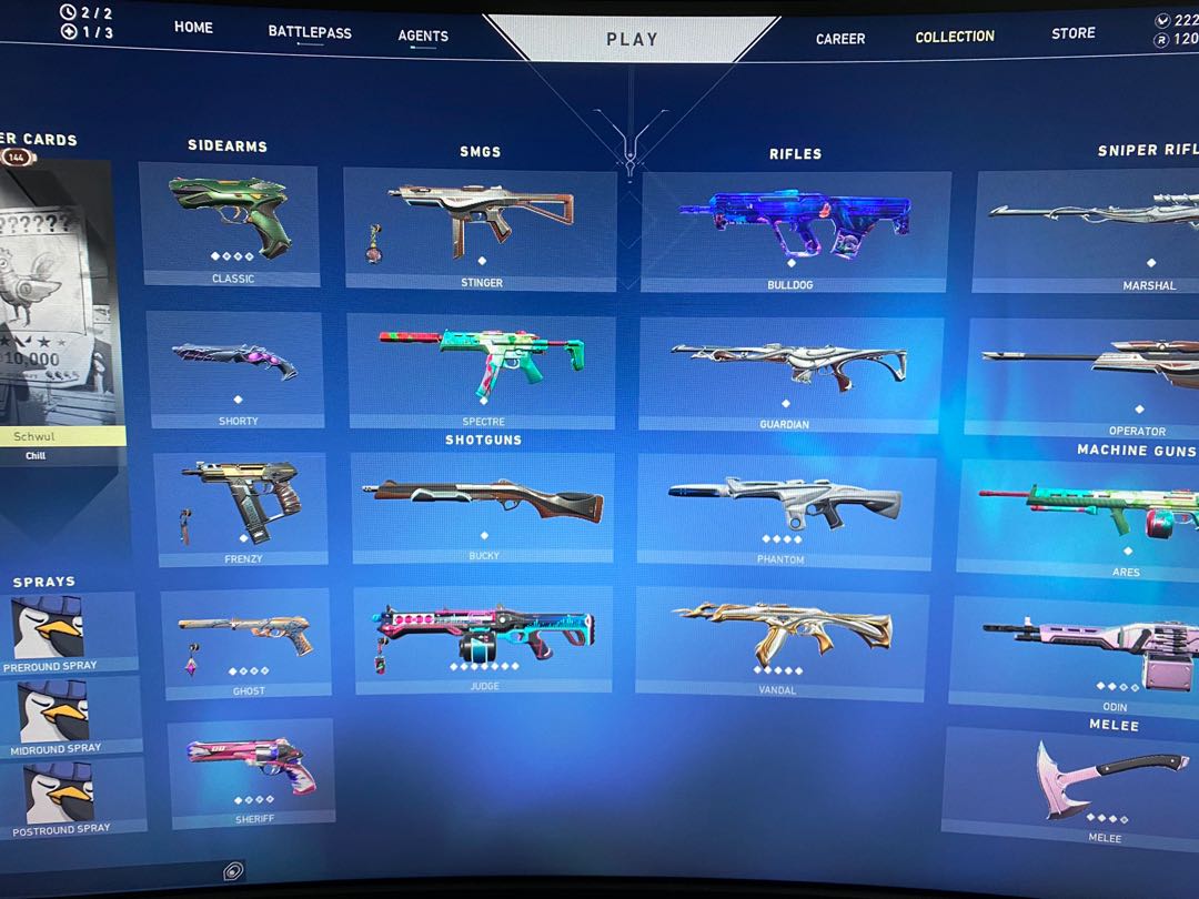 Cheap Valorant Account; 8 Premium Skins, Video Gaming, Gaming ...