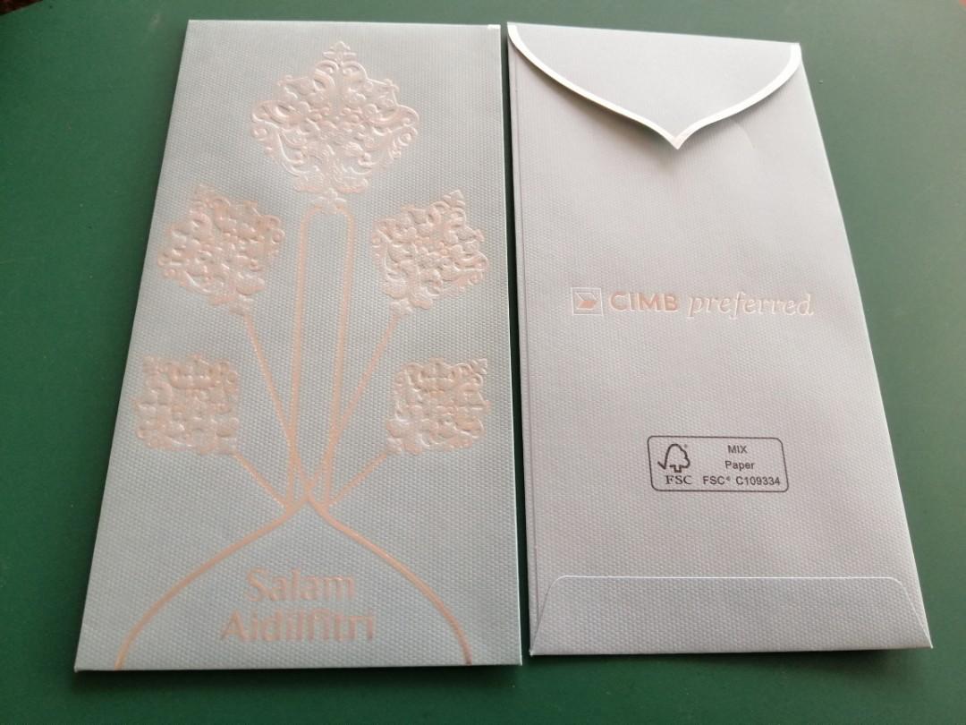 CIMB preferred Sampul raya sdr Green packet, Hobbies & Toys ...