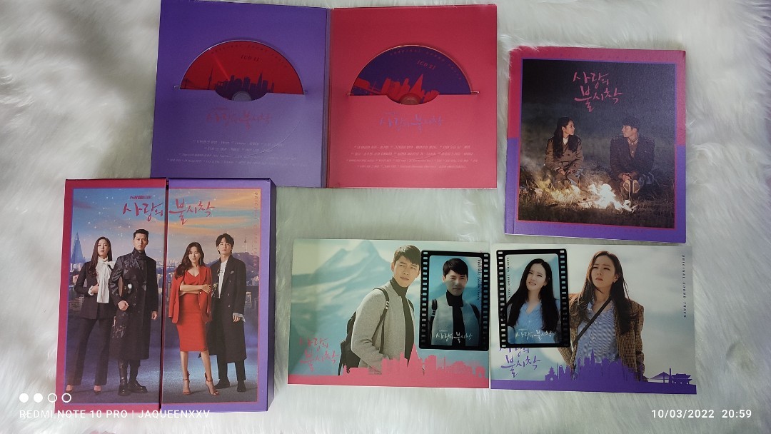 CLOY Crash Landing on You OST album, Hobbies & Toys, Memorabilia ...