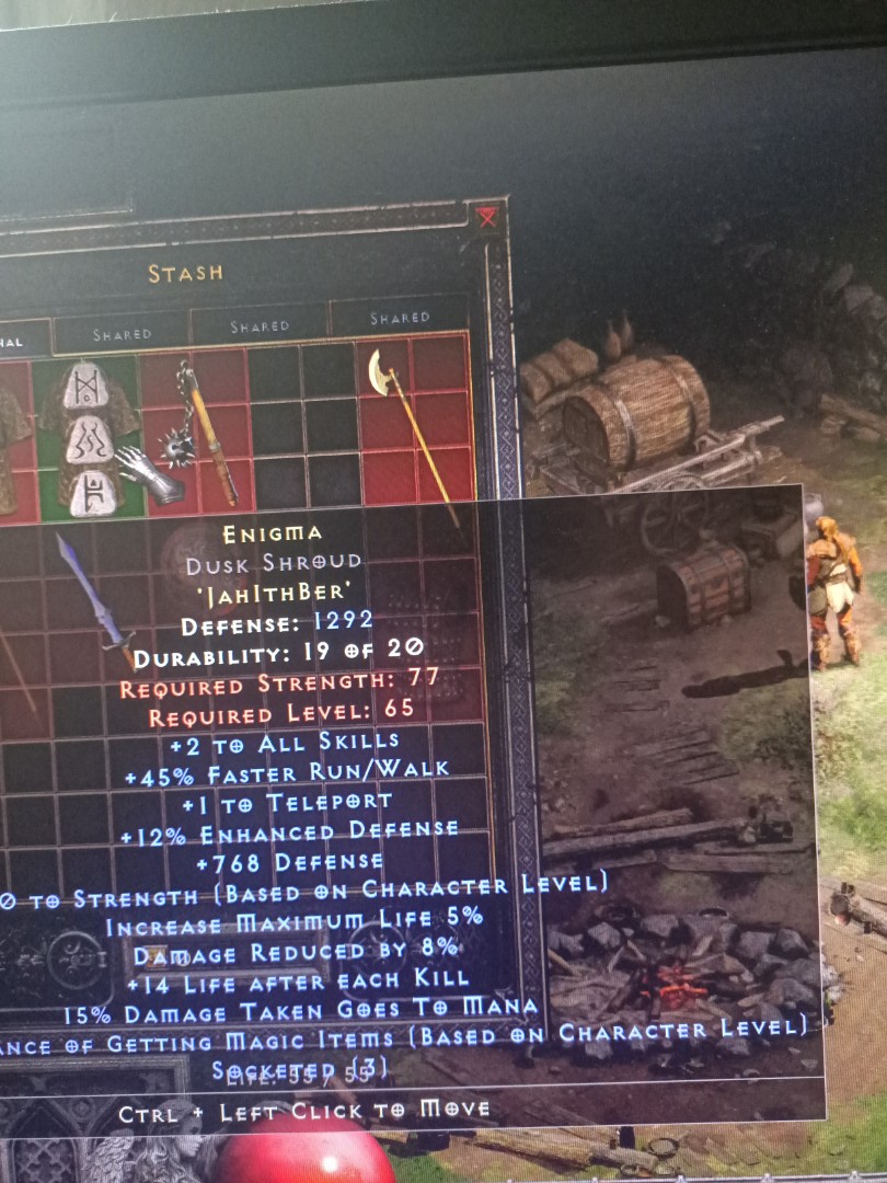 D2r engima, Video Gaming, Gaming Accessories, In-Game Products on Carousell