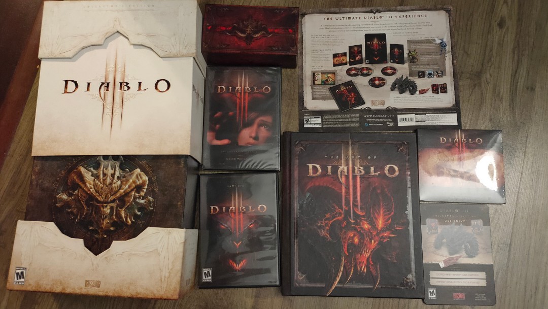 Diablo 3 III Limited Edition Box Set Computer Game, Hobbies & Toys ...