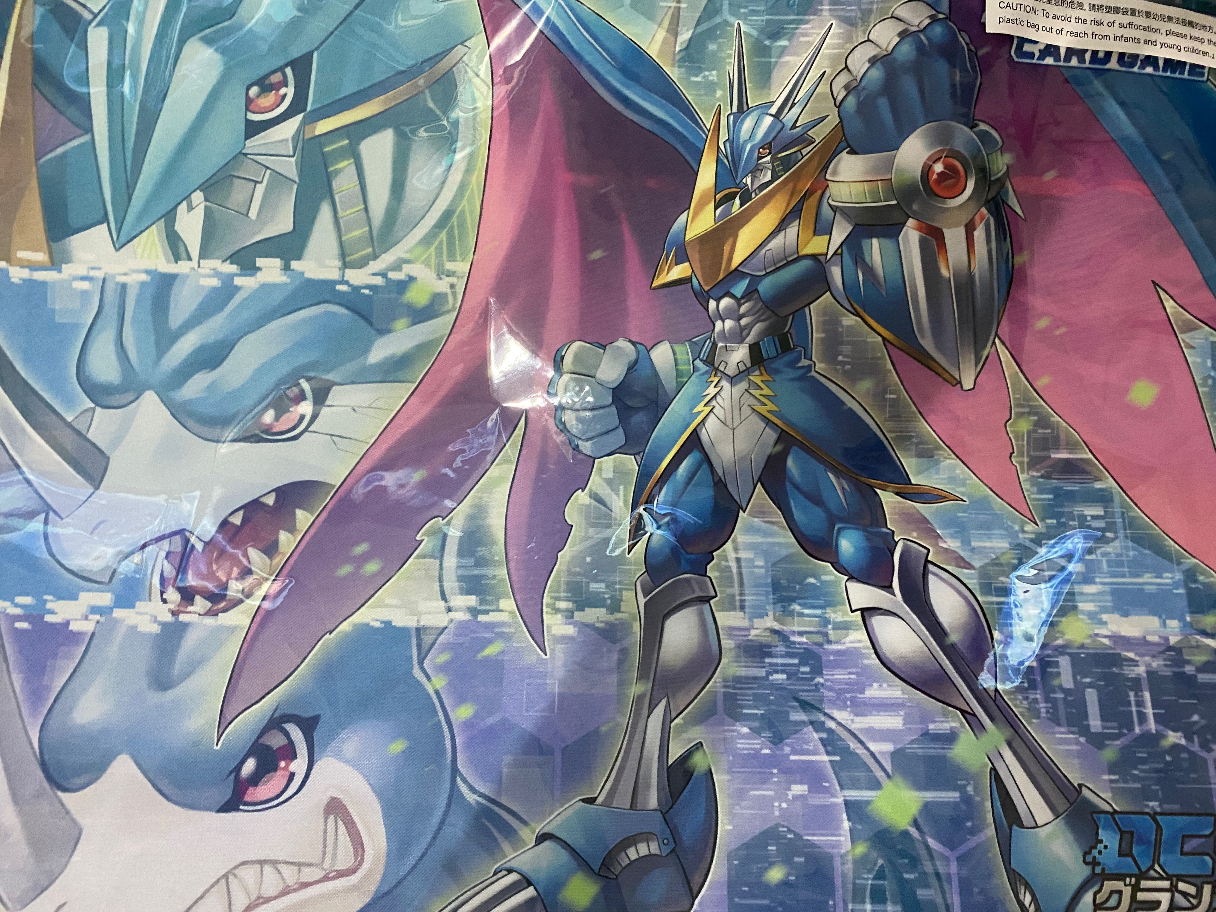 DIGIMON DTCG DC-1 (PLAYMAT+ENTRY TICKET), Hobbies & Toys, Toys & Games on Carousell