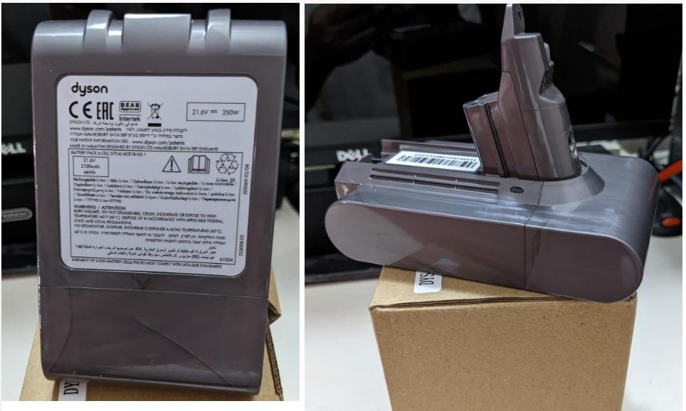 Dyson V6 Battery (original battery from Dyson), TV & Home Appliances ...