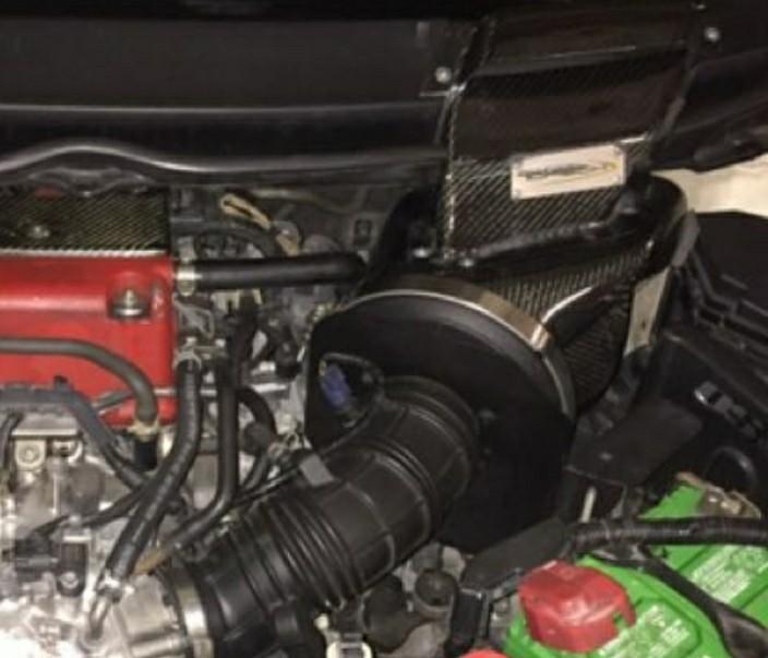 FD2r TopTech Carbon Fibre intake system (full set), Car Accessories ...