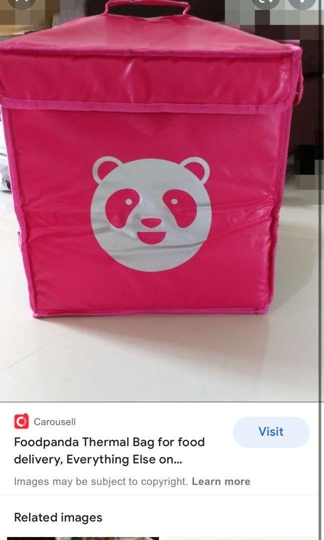 Foodpanda Delivery Box FULL SET, Motorcycles, Motorcycle Accessories on ...