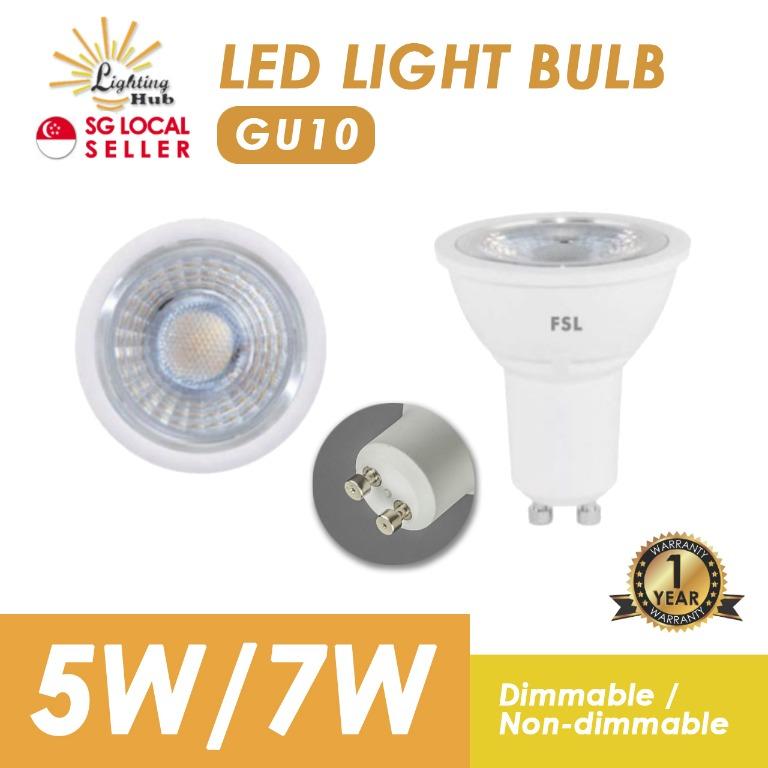 FSL SPOTLIGHT (GU10) / LIGHT/LED LIGHTING, Furniture & Home Living, Lighting & Fans, Lighting on ...