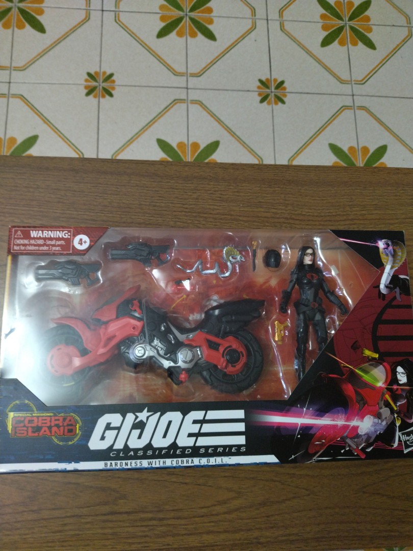 GI Joe Classified Series Baroness with Cobra Coil, Hobbies & Toys, Toys ...