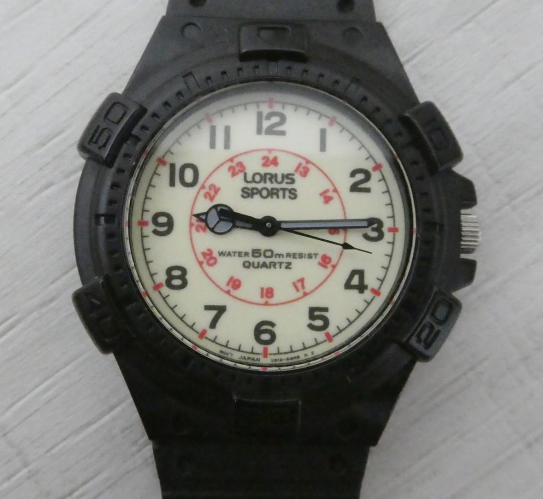 GLOW Lumibrite Lorus Seiko Quartz Wrist Watch, Luxury, Watches on Carousell