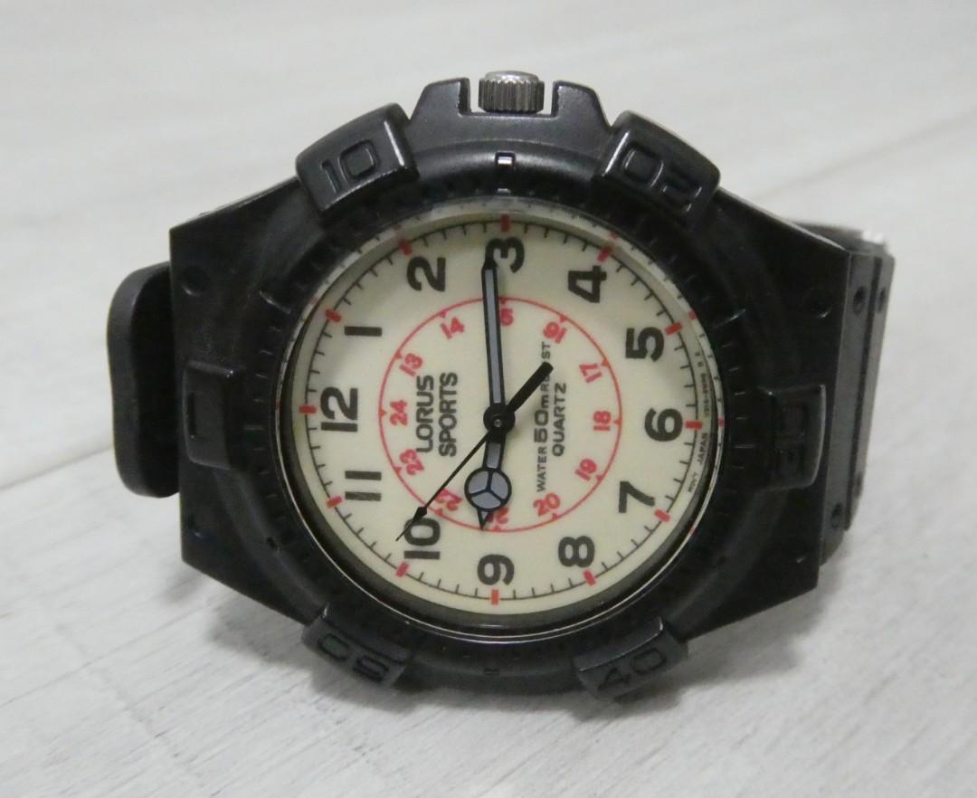 GLOW Lumibrite Lorus Seiko Quartz Wrist Watch, Luxury, Watches on Carousell