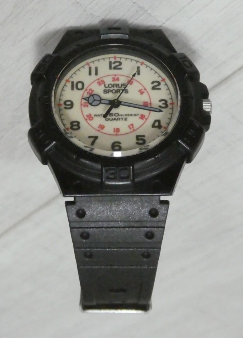 GLOW Lumibrite Lorus Seiko Quartz Wrist Watch, Luxury, Watches on Carousell
