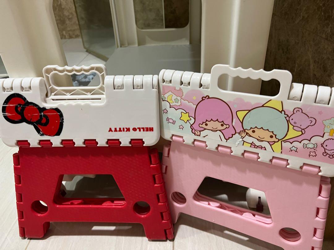 Hello Kitty & Little Twin Star Stools, Babies & Kids, Baby Nursery ...