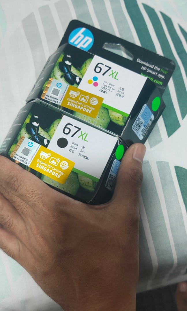 Hp 67XL PRINTER CATRIDGE, Computers & Tech, Printers, Scanners ...