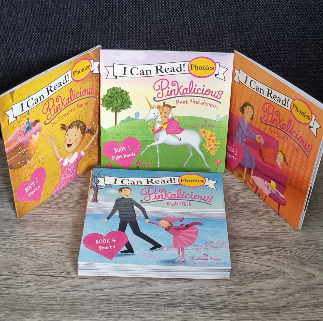 I Can Read Phonics - Pinkalicious Set (12 books), Hobbies & Toys, Books ...